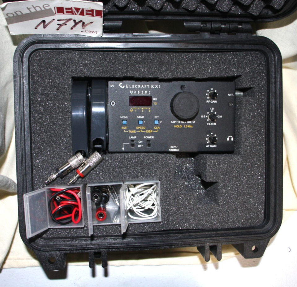 Elecraft KX1 QRP 40/20 MHz Transceiver ATU + GUARANTEED + SHIPPED FREE ...