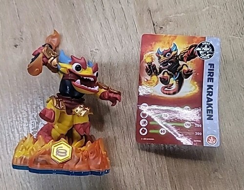Skylanders Swap Force Fire Kraken Figure Wii U PS3/4 XBox360 XBox One ...