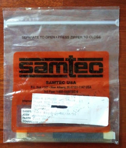 Samtec BCS-105-L-D-TE Connectors, .100" Pass-Thru Socket Strip, 10Pin ...