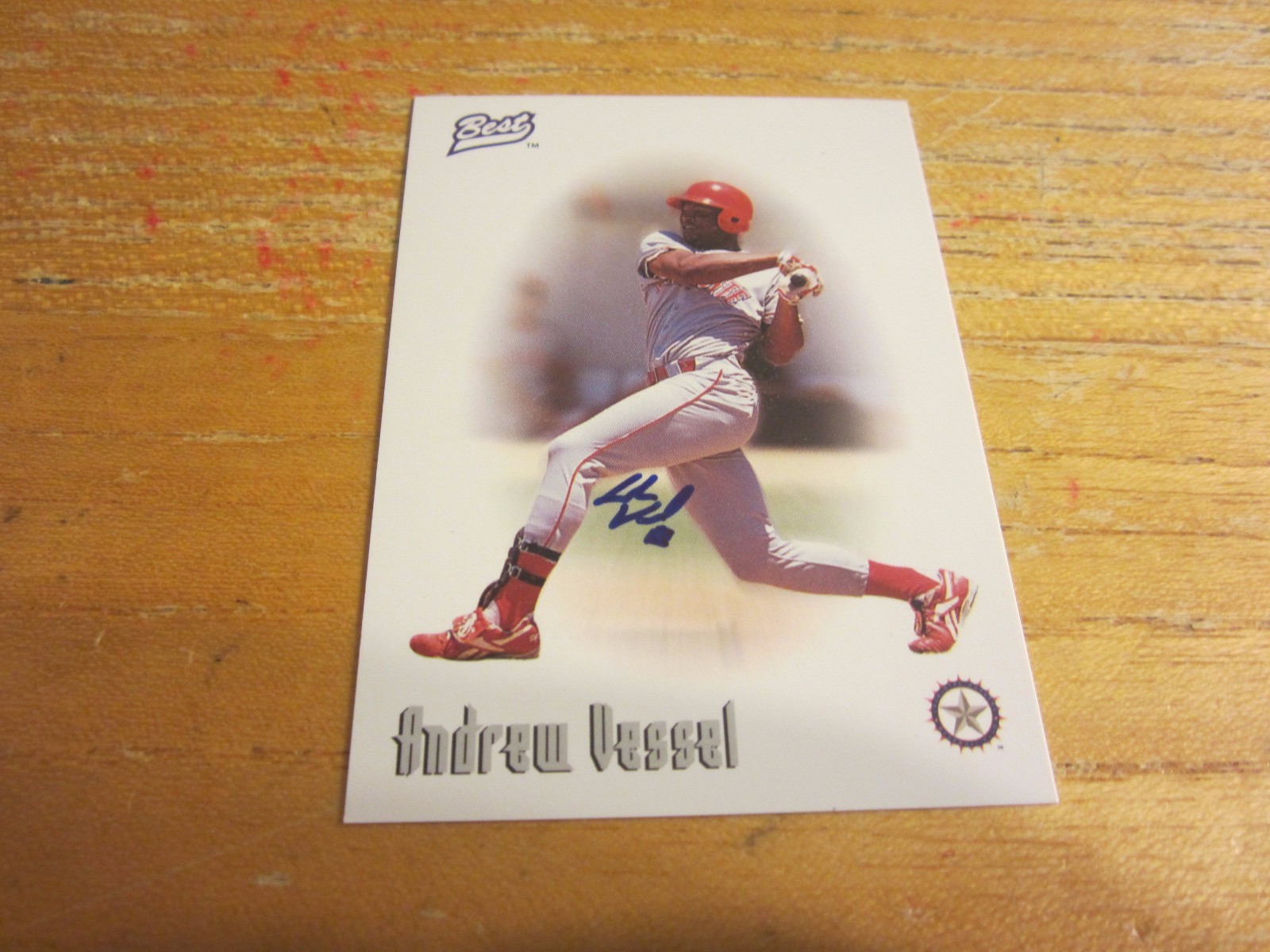 Andrew Vessel 1996 Best Autographs #81 Trading Card MLB Baseball Texas ...