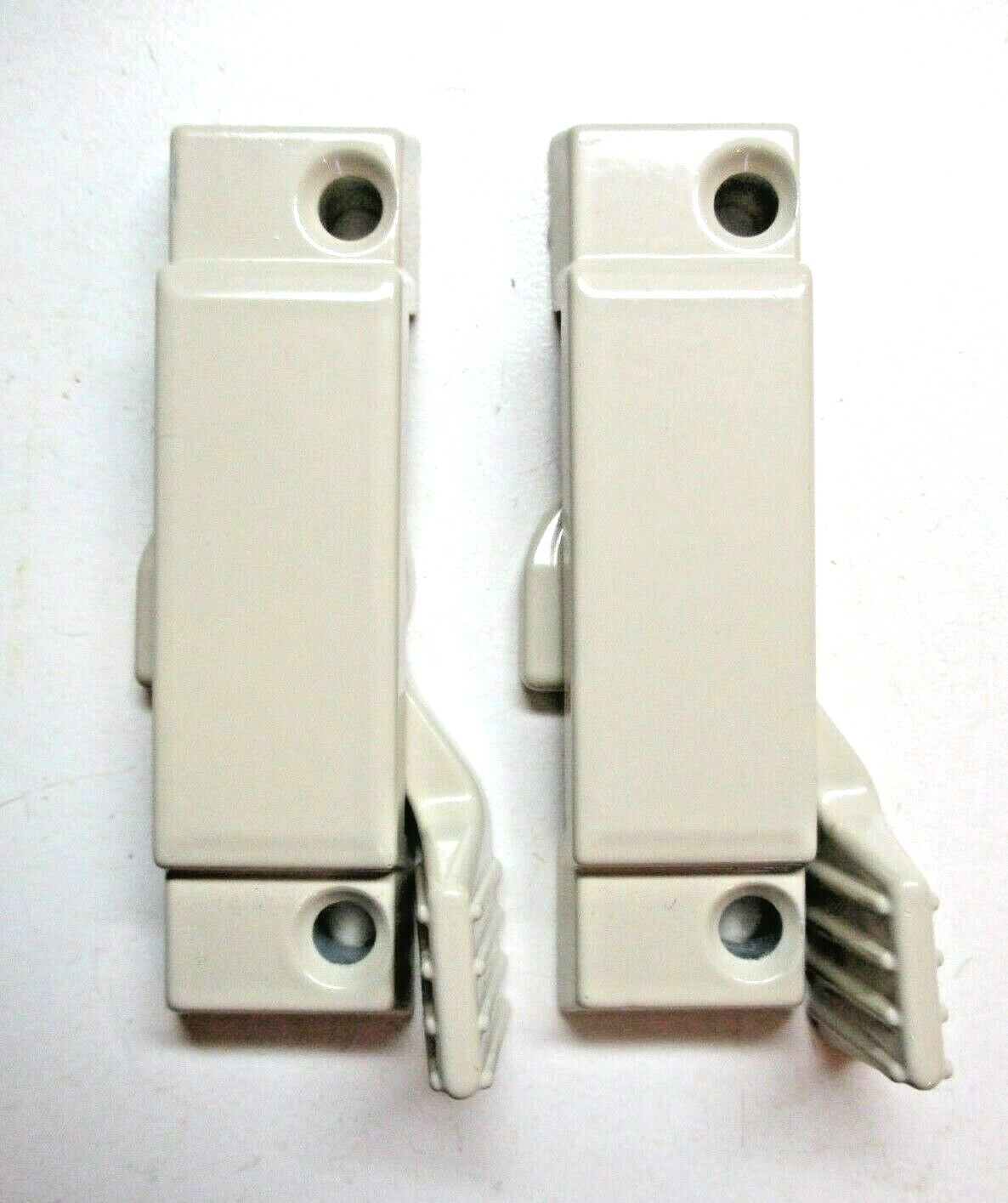 2 Sliding Window Beige Zinc Sweep Latch Sash Locks 1/8" Lip 2-1/4 ...