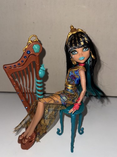 Monster High Cleo Denile Music Class Complete Out Of Box Imperfections ...