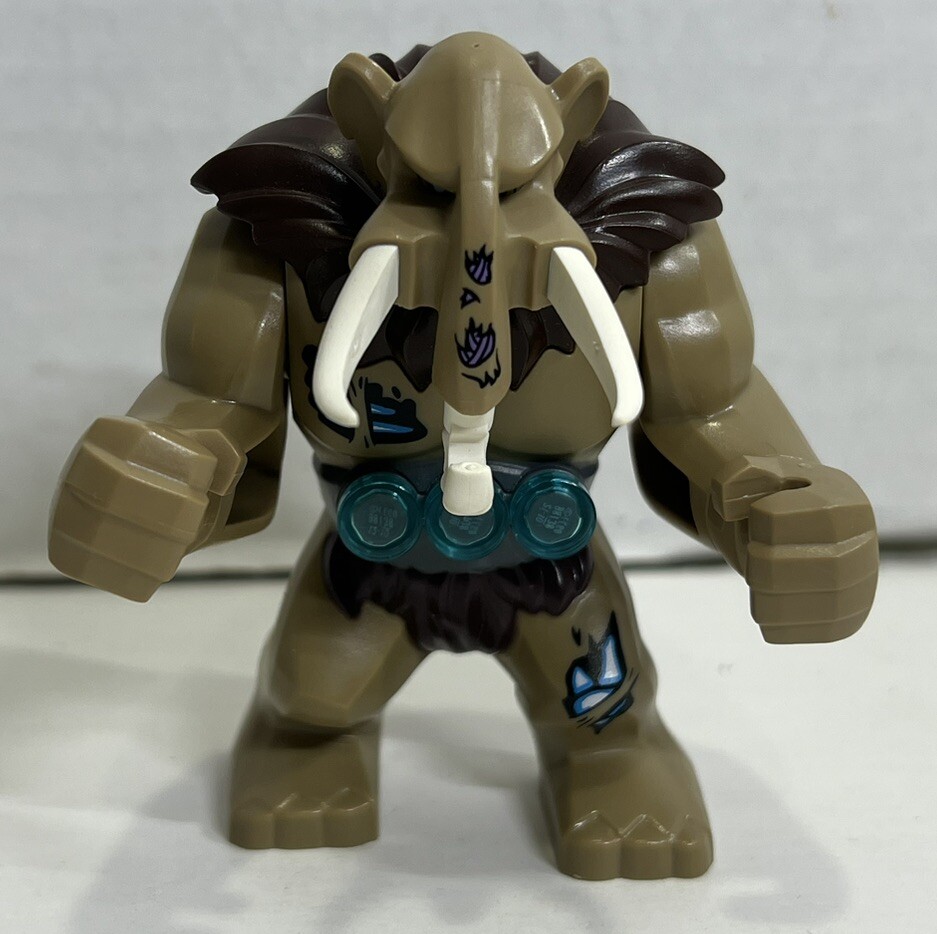 LEGO Legends of Chima loc083 Mangus Mammoth Tribe Big Fig Minifigure ...