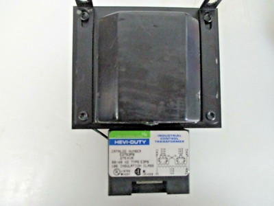 HEVI-DUTY CONTROL TRANSFORMER 50/60 HZ .275KVA TYPE E3PB E2753PB | eBay