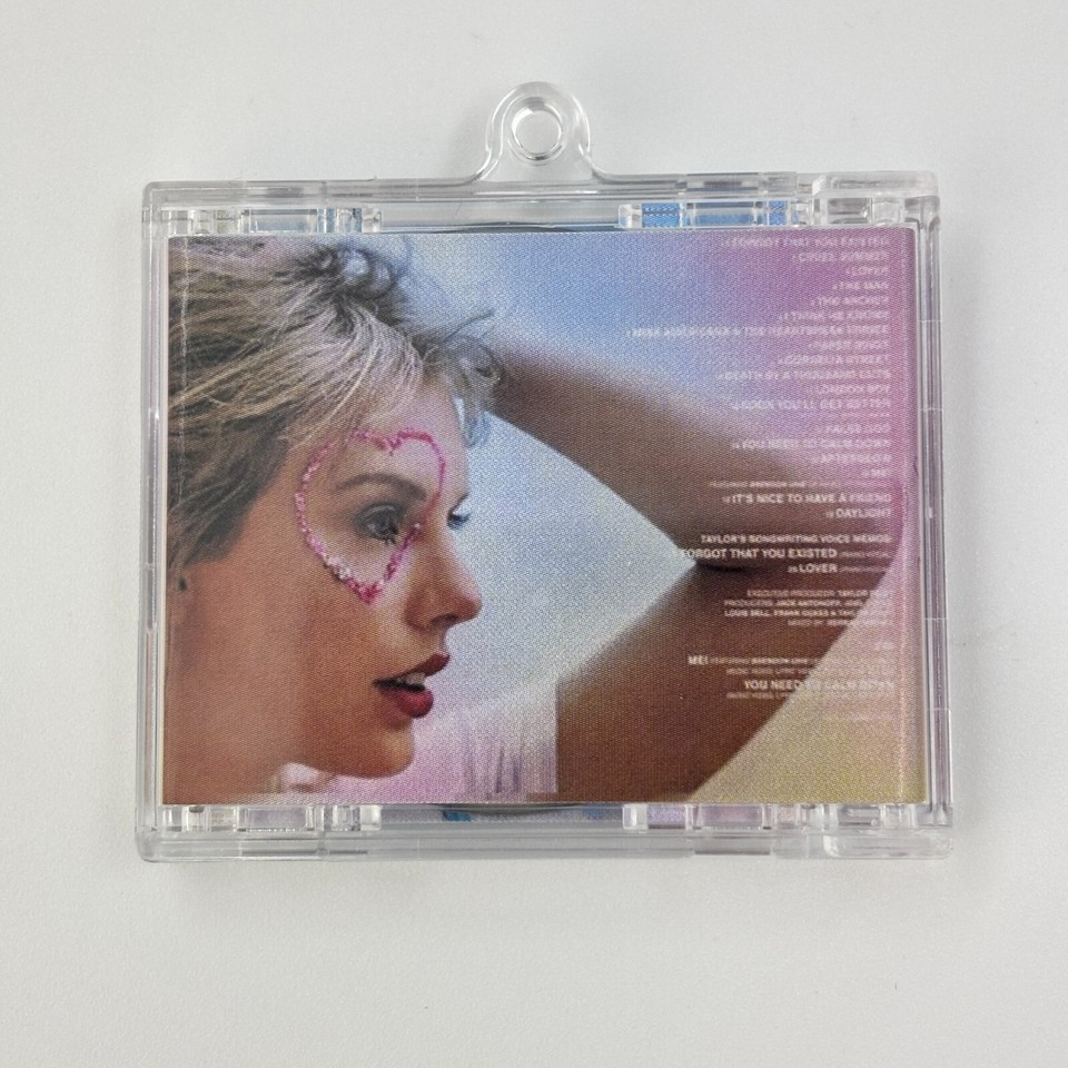 Taylor Swift Lover Mini Album Keychain Keyring Music CD 50mm | eBay
