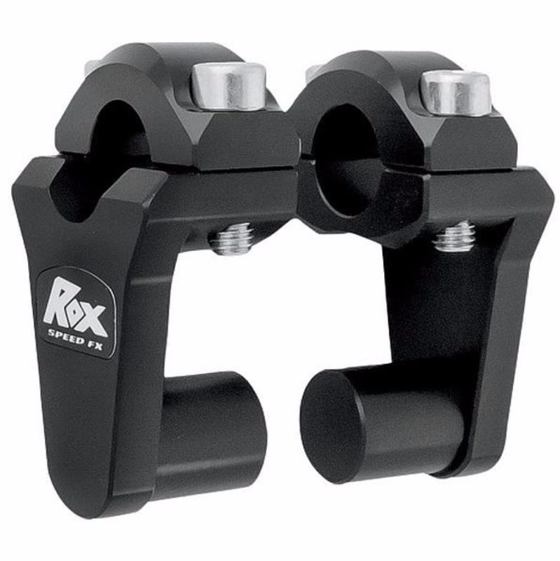 ROX BLACK 2" PIVOTING RISERS FOR 7/8" HANDLEBARS XR650L, V-STROM, DRZ ...
