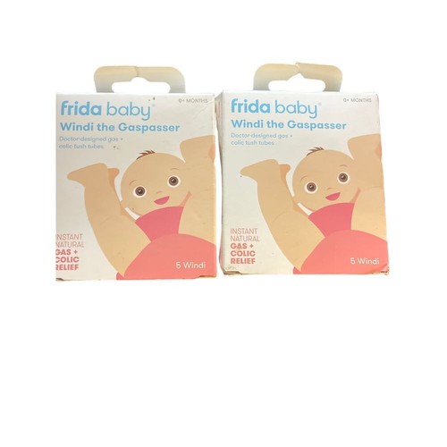 2 Frida Baby Windi the Gaspasser Gas & Colic Relief for Infants (5 Pack ...