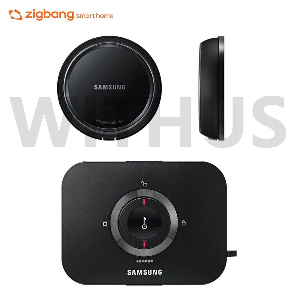 Zigbang SHP-A20 Smart Door Lock Digital Round Door Lock with Key tag ...