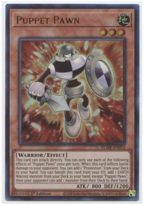 Yu-Gi-Oh! - Puppet Pawn - BLMR-EN015 - Ultra Rare - 1st Ed - NM/M - NEW ...
