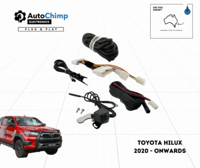 AutoChimp Reverse Camera Kit for Toyota Hilux Factory Screen 2020 to ...