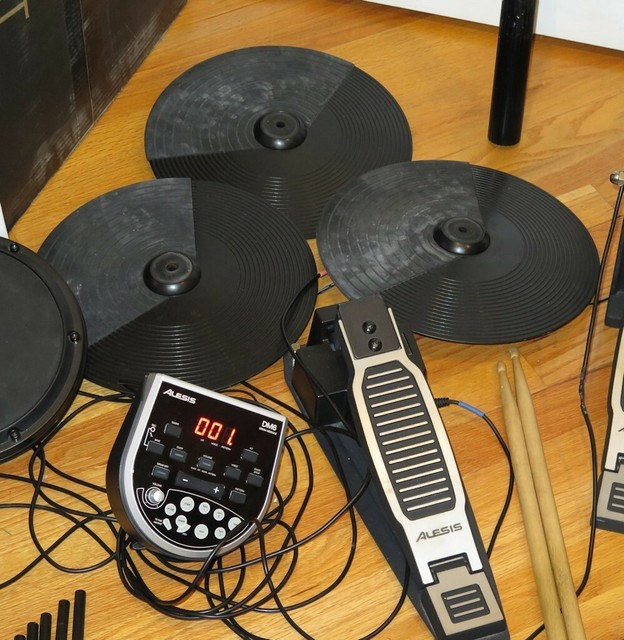 Alesis Dm6 USB Kit Electronic Drum Set With Accessories for sale online ...