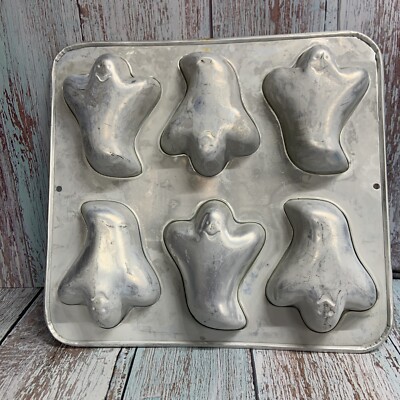 1991 Wilton Mini Ghost Aluminum Cake Pan | eBay