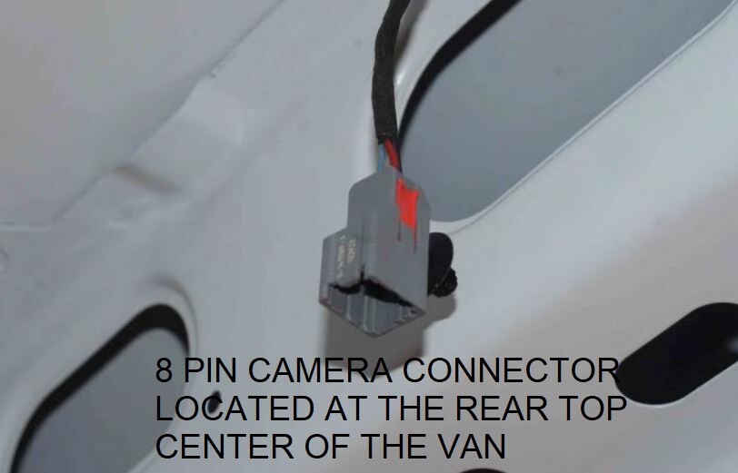Backup Camera Kit For 2014-2020 Ram ProMaster Vans W/Upfitter Camera ...