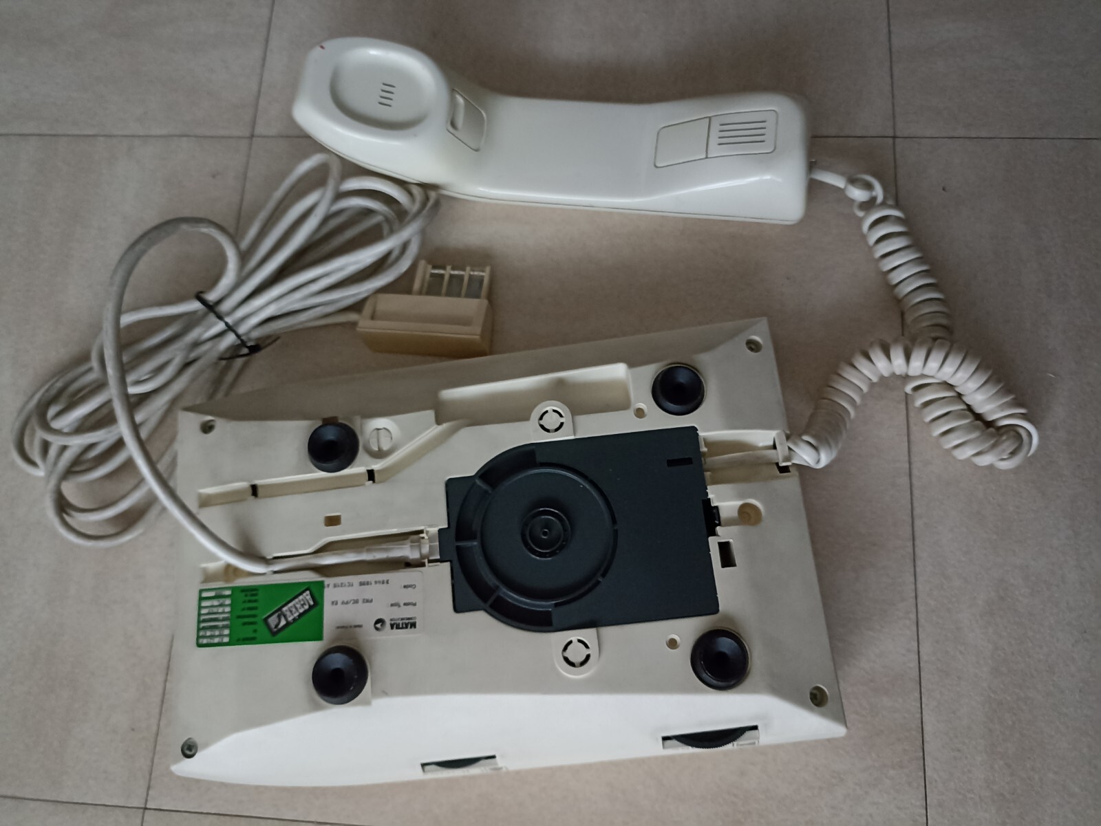 Téléphone fixe à touches Matra Communication Contact Ambiance 1987 | eBay