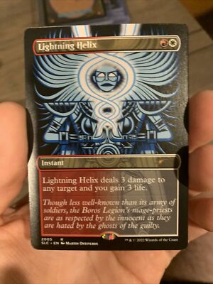 Lightning Helix MTG 30th Anniversary Countdown Kit Secret Lair (Non ...