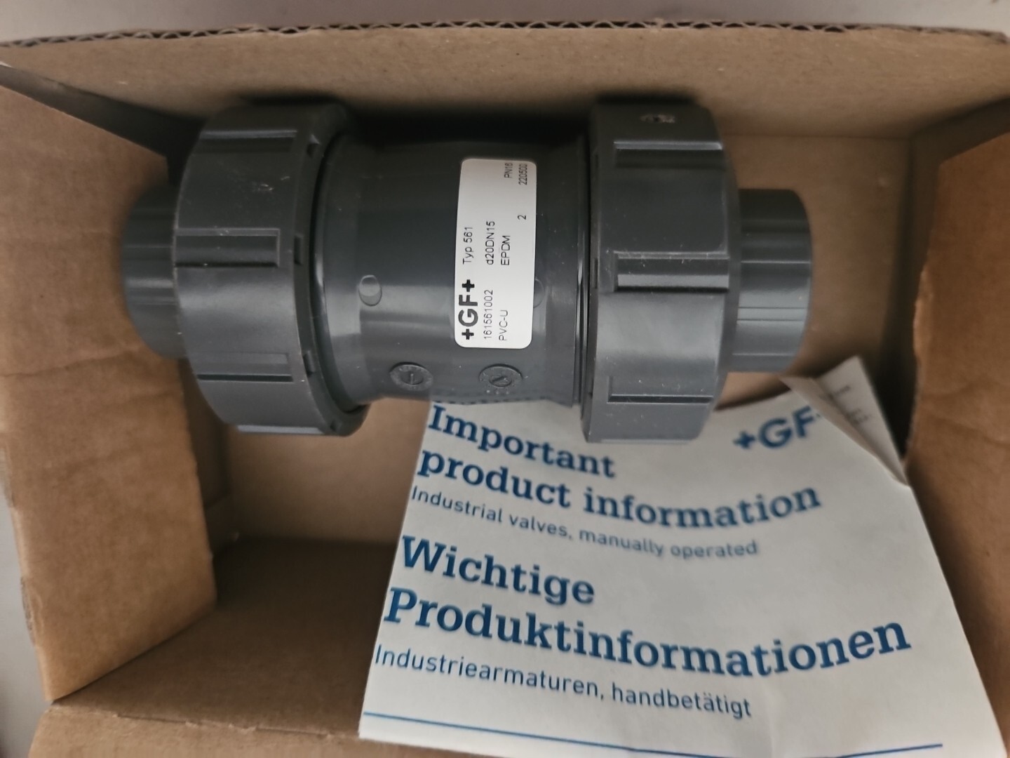 1/2" GF Check Valve | eBay
