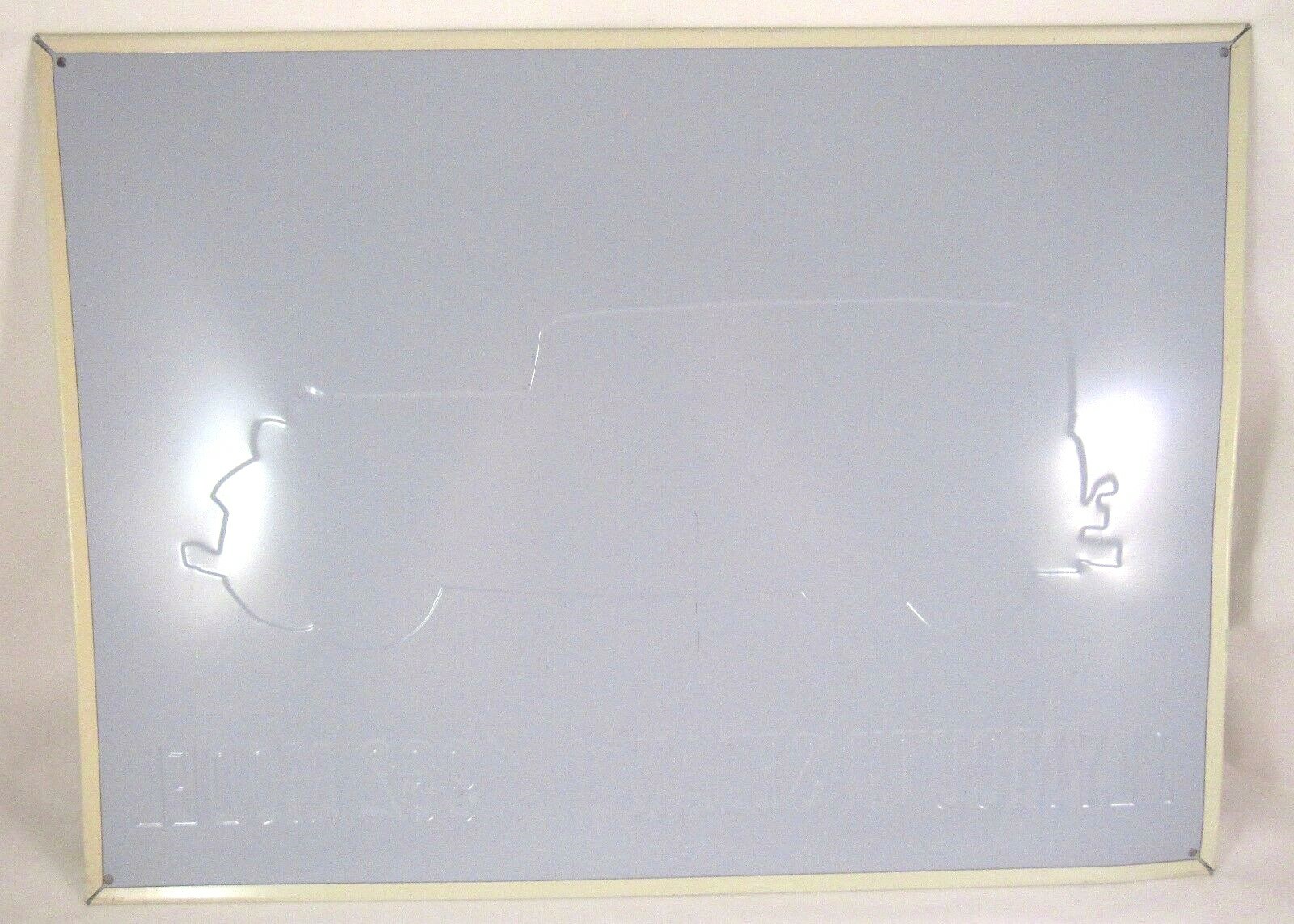 Vintage AAA Sign Company 1932 Plymouth Sedan Metal Advertising ...