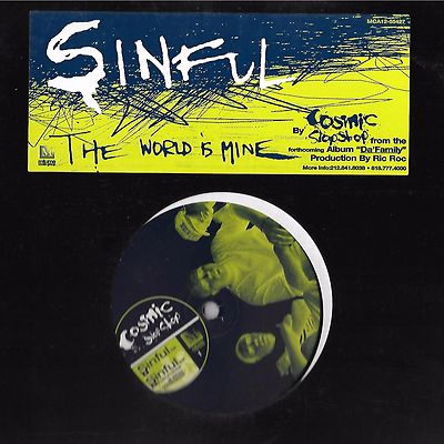 COSMIC SLOP SHOP-SINFUL/THE WORLD IS MINE UNDERGROUND HIP HOP SEALED ...