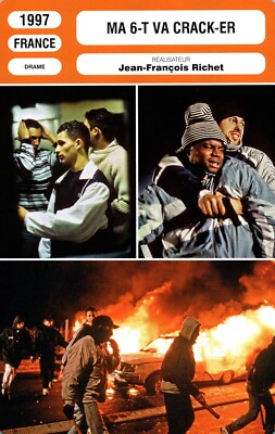 Fiche Cinéma - JEAN-FRANCOIS RICHET - MA 6-T VA CRACK-ER - 1997 | eBay