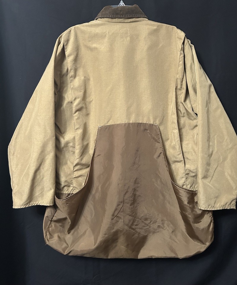 VTG Bob Allen Shooting Coat Men’s L Brown Chore Barn Hunting Jacket ...