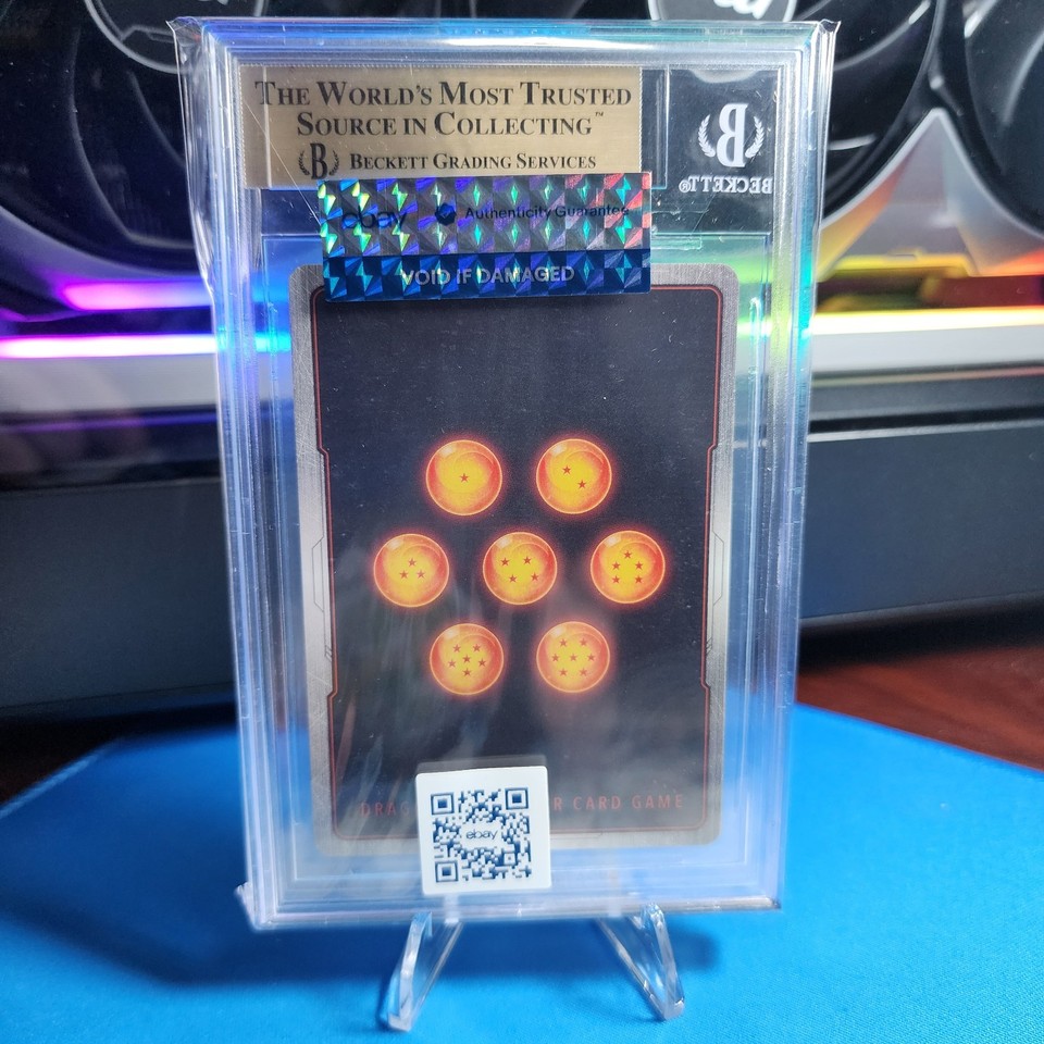 Dragonball Super Son Goku, Hope of Universe 7 TB1-052 SPR Signature BGS ...