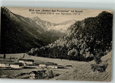 38077660 - 8165 Aurach Blick vom Gasthof Bad Fischeralm Miesbach LKR | eBay