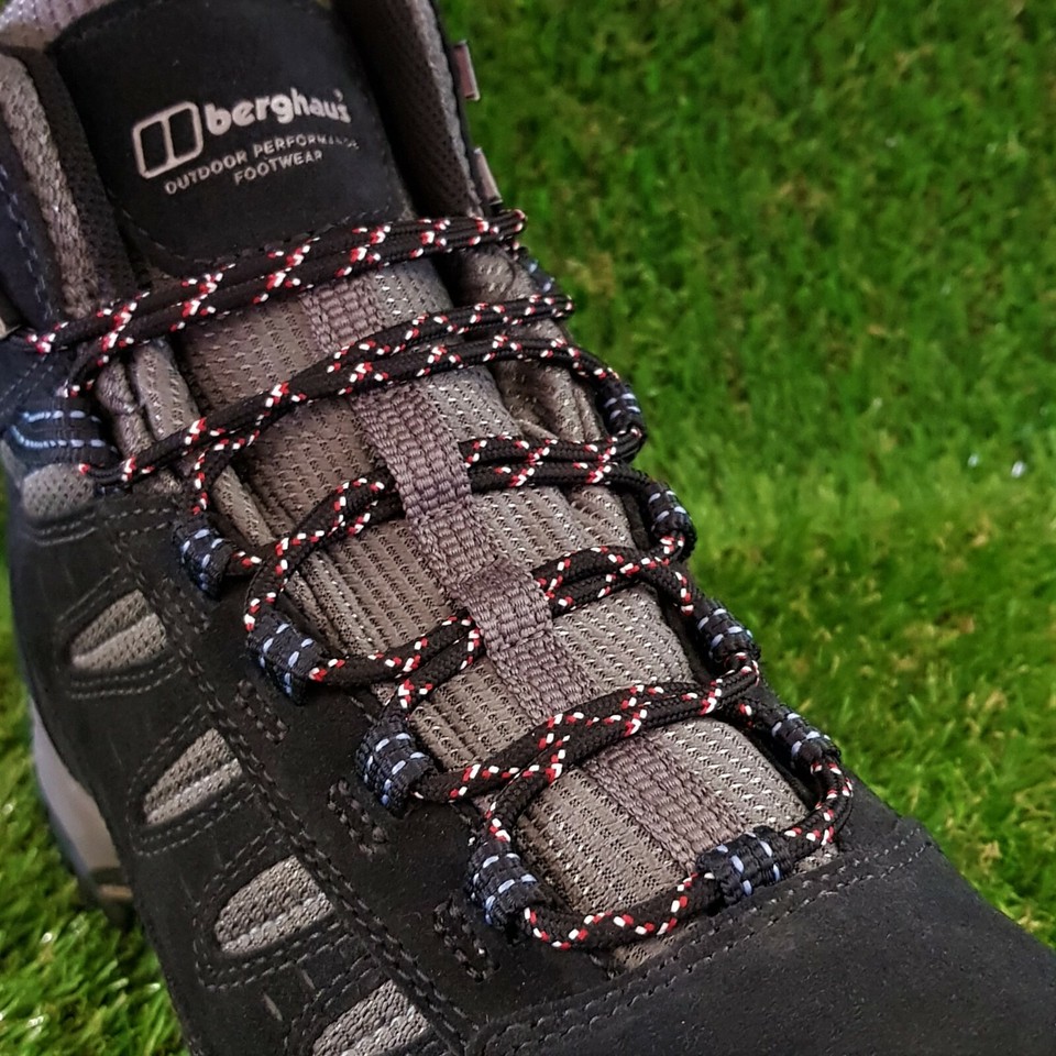 Fabmania® Laces - 3mm Round Boot Laces - Ideal for Salomon, North Face ...