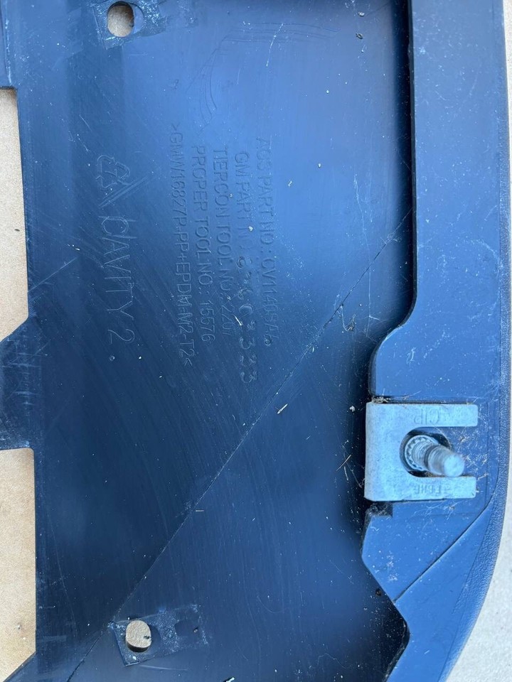 2020-2023 Chevrolet Silverado 2500 HD Front Bumper Exterior Trim Lower ...