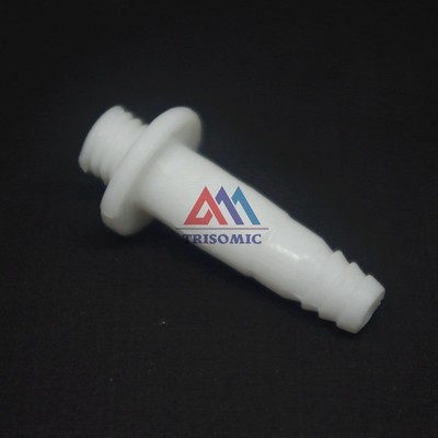 LOT10 6mm-M8 Straight PE Fish Tank Plastic pipe Fitting Barbed thread ...