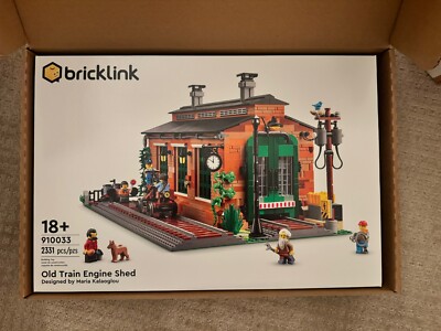 LEGO 910033 Bricklink Designer Program - Old Train Engine Shed, Sealed ...