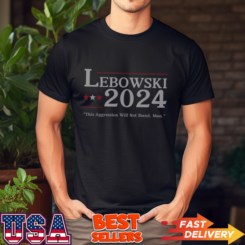 Lebowski 2024 Election Vote Funny T-Shirt | eBay