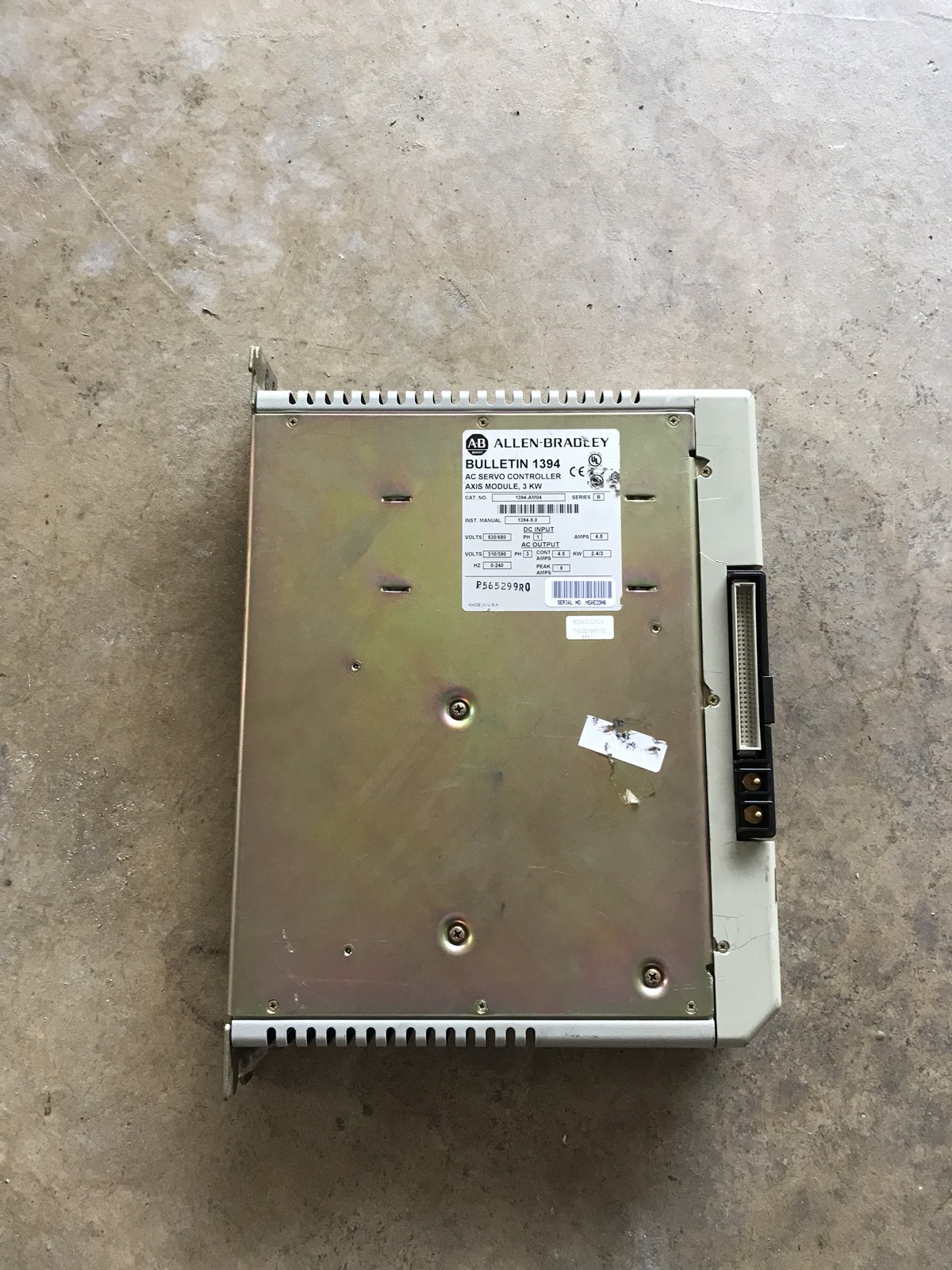 Allen Bradley 1394-AM04 Servo Axis Module | eBay
