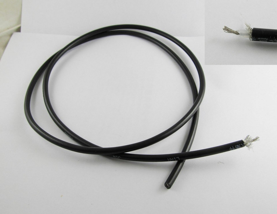 Black RG58 RG-58/U 50ohm RF Coaxial Coax Cable 10m 30feet 30ft | eBay