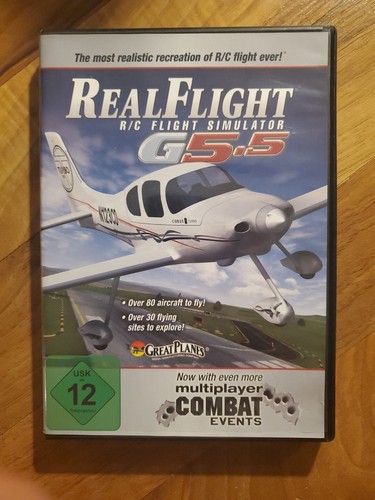 RealFlight G5.5 R/C Flight Simulator DVD in Case with Guide, Product ...