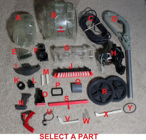 Bissell 1770-1 QuickSteamer Lightweight Carpet Deep Cleaner ...