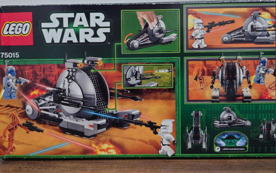 LEGO Star Wars: Corporate Alliance Tank (75015) NEW SEALED | eBay