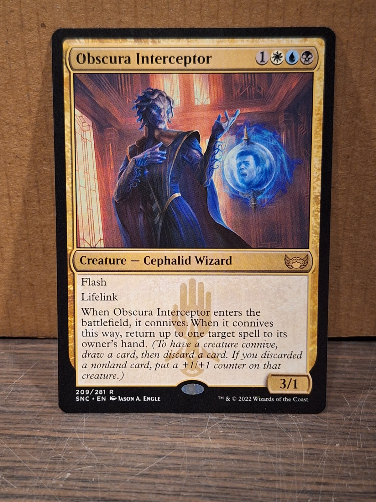 Obscura Interceptor - Streets of New Capenna - Magic the Gathering MTG Nice! | eBay