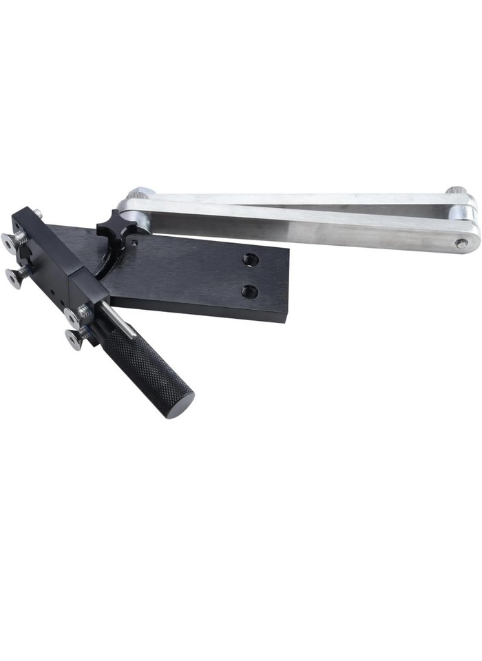 Lawn Mower Blade Sharpener Adjustable Frame 15°- 45° For Straight And ...