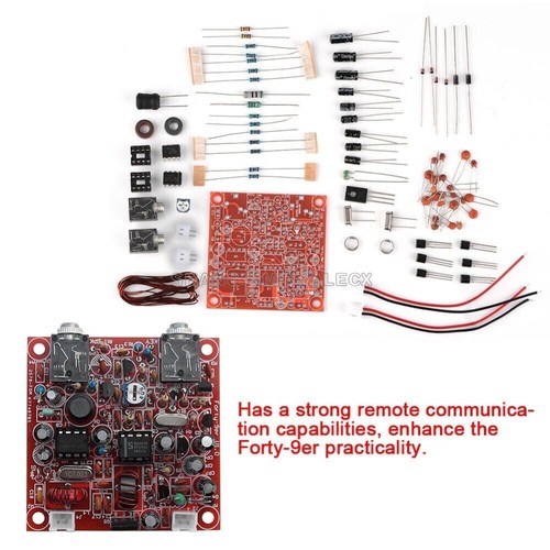DIY Kit Forty-9er 7.023MHz Short Wave Ham Radio Telegraph Transceiver ...