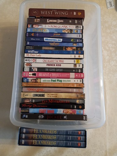 DVDs Movies & TV Great Condition (most only watched once) take your ...