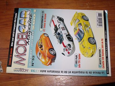 Revue Model Car Magazine N°32 PT Cruiser Lola T70 Corvette C5R Daytona ...