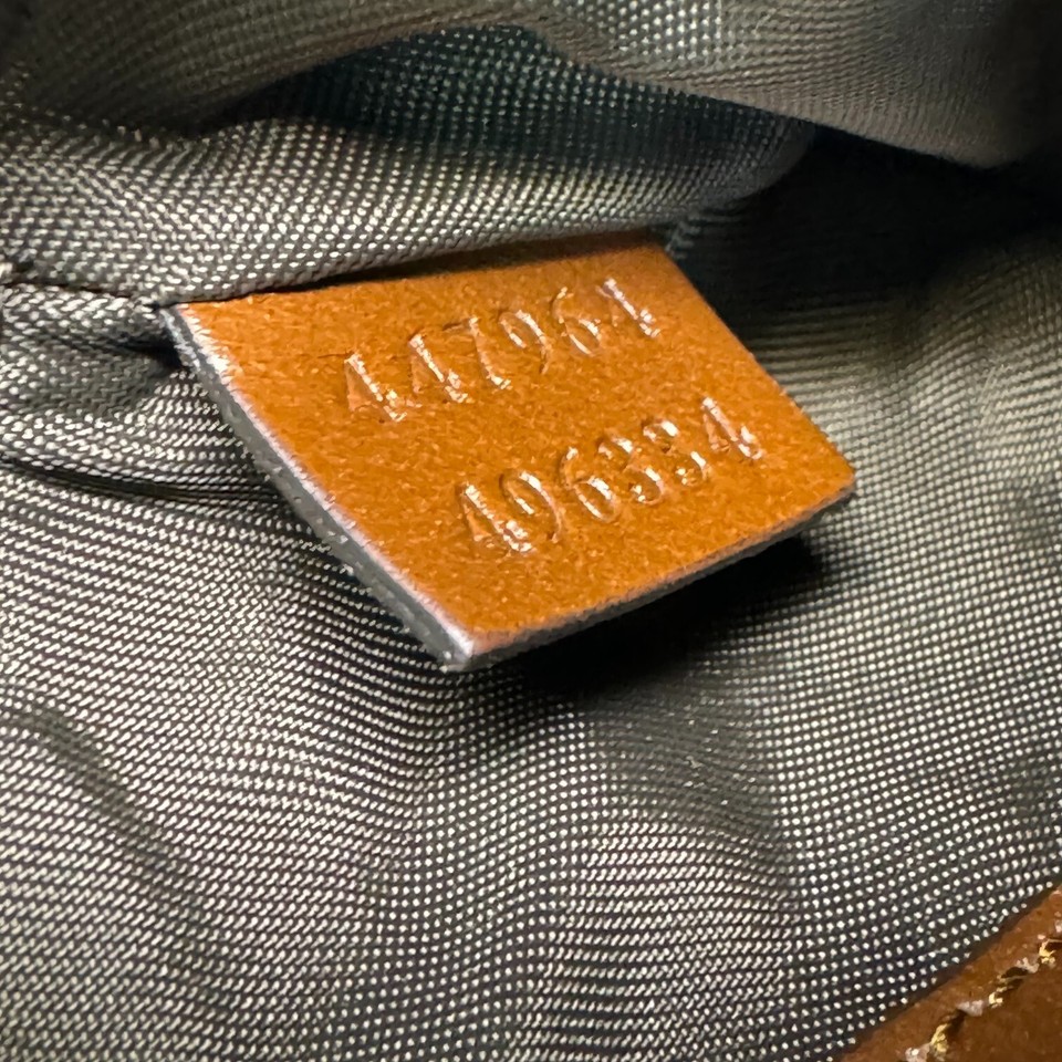 Auth GUCCI Coin Case Key Case Brown Beige GG Supreme Leather 447964 ...