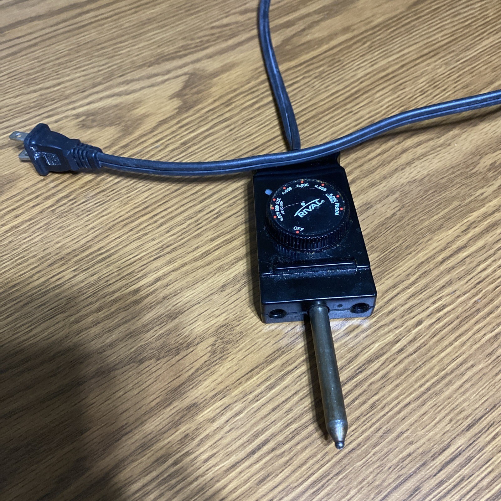 Rival Skillet Griddle Temperature Control Heat Probe Power Cord MPTC-5 ...