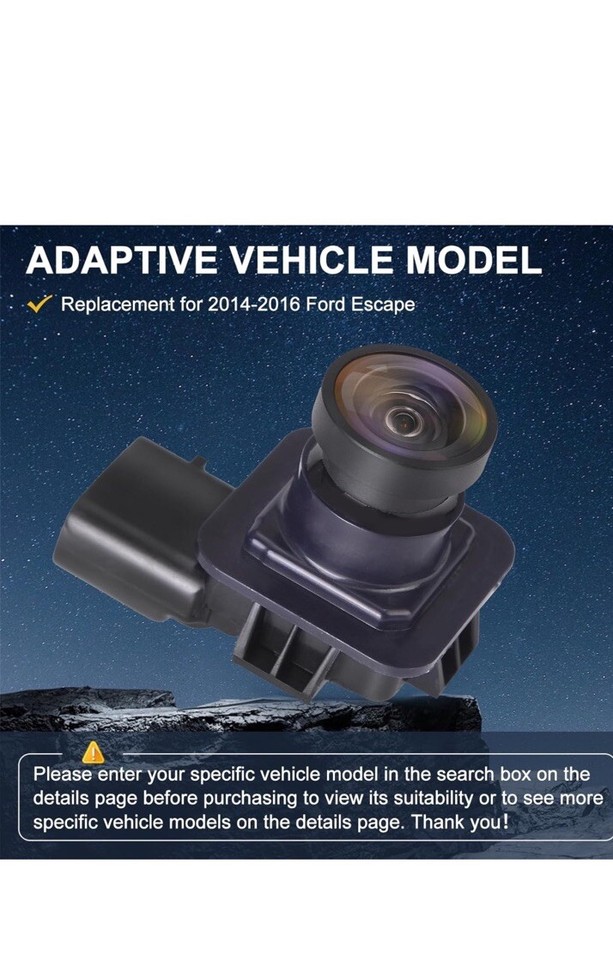 Rear View Backup Camera Replacement for Ford Escape Kuga | eBay