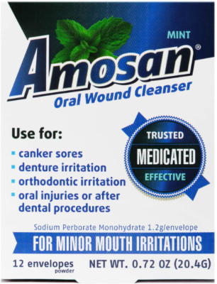 Amosan Oral Wound Cleanser (Free Shipping) | eBay