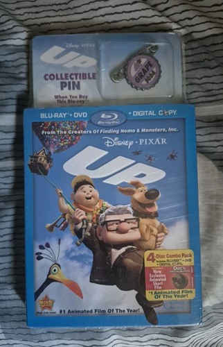 UP 4-disc Blu-Ray & Collectable Grape Soda Pin RARE Disney Pixar | eBay