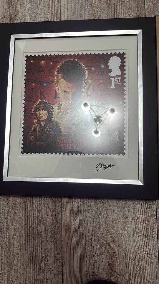 Stranger Things Signed Eleven Stamp Limited Edition Print Number 140 Of ...