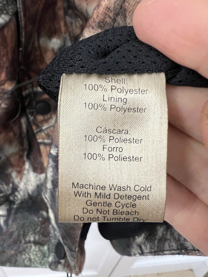 Mothwing Men’s Camo Jacket Size XL Canyon Mimicry Full Zip Hooded ...