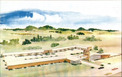 James Rivers Motel ~ Terrace Restaurant ~ Albany Georgia GA ~ artist ...