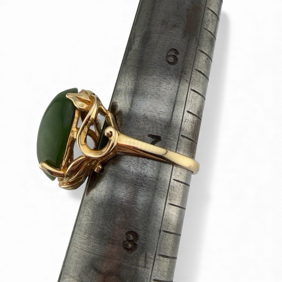 Y10K Jade Ring - 5.95g | eBay